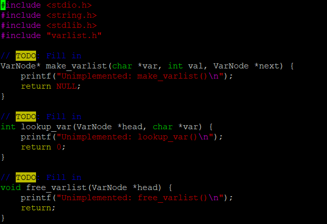 Solved In linux environment prog.l : Input file for | Chegg.com
