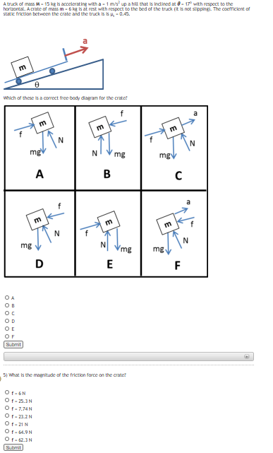 Solved Two blocks (of masses M1 = 5 kg and M2 = 8 kg) are | Chegg.com