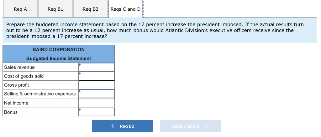 Solved Baird Corporation has three divisions, each operating | Chegg.com