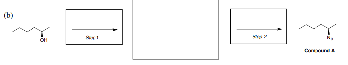 Solved Complete a two-step synthesis of the stereospecific | Chegg.com