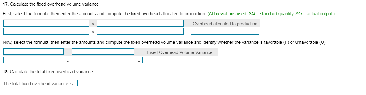 Solved Х Data Table X Requirements Variable Overhead Cost