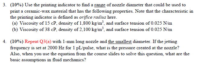 Solved 3. (10%) Use the printing indicator to find a range | Chegg.com