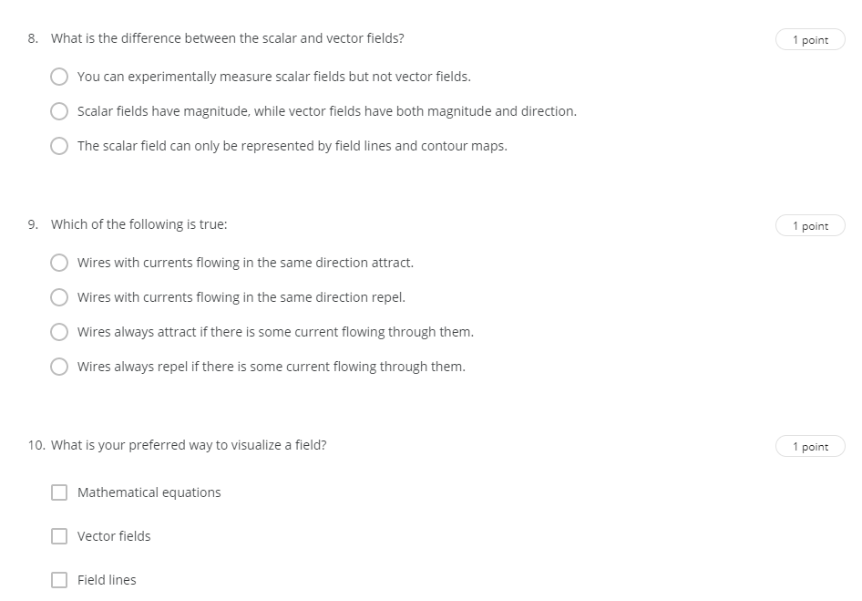 Solved 8. What is the difference between the scalar and | Chegg.com