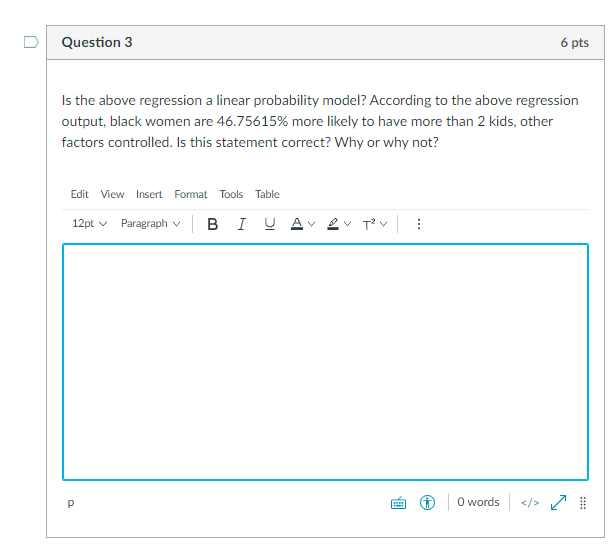 Solved Stata Question Part I This Question Uses Data From 
