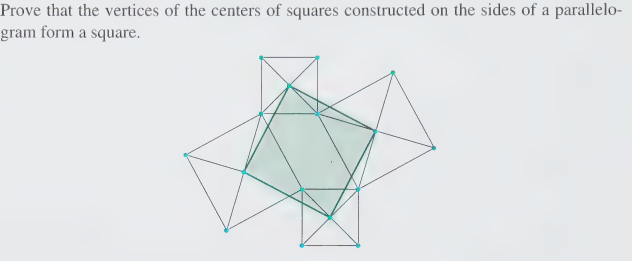 Solved Prove that the vertices of the centers of squares | Chegg.com