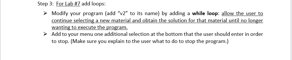 Solved CS 1301 Summer 2023 Lab \#6-7 Due Date: 07/14/2023, | Chegg.com