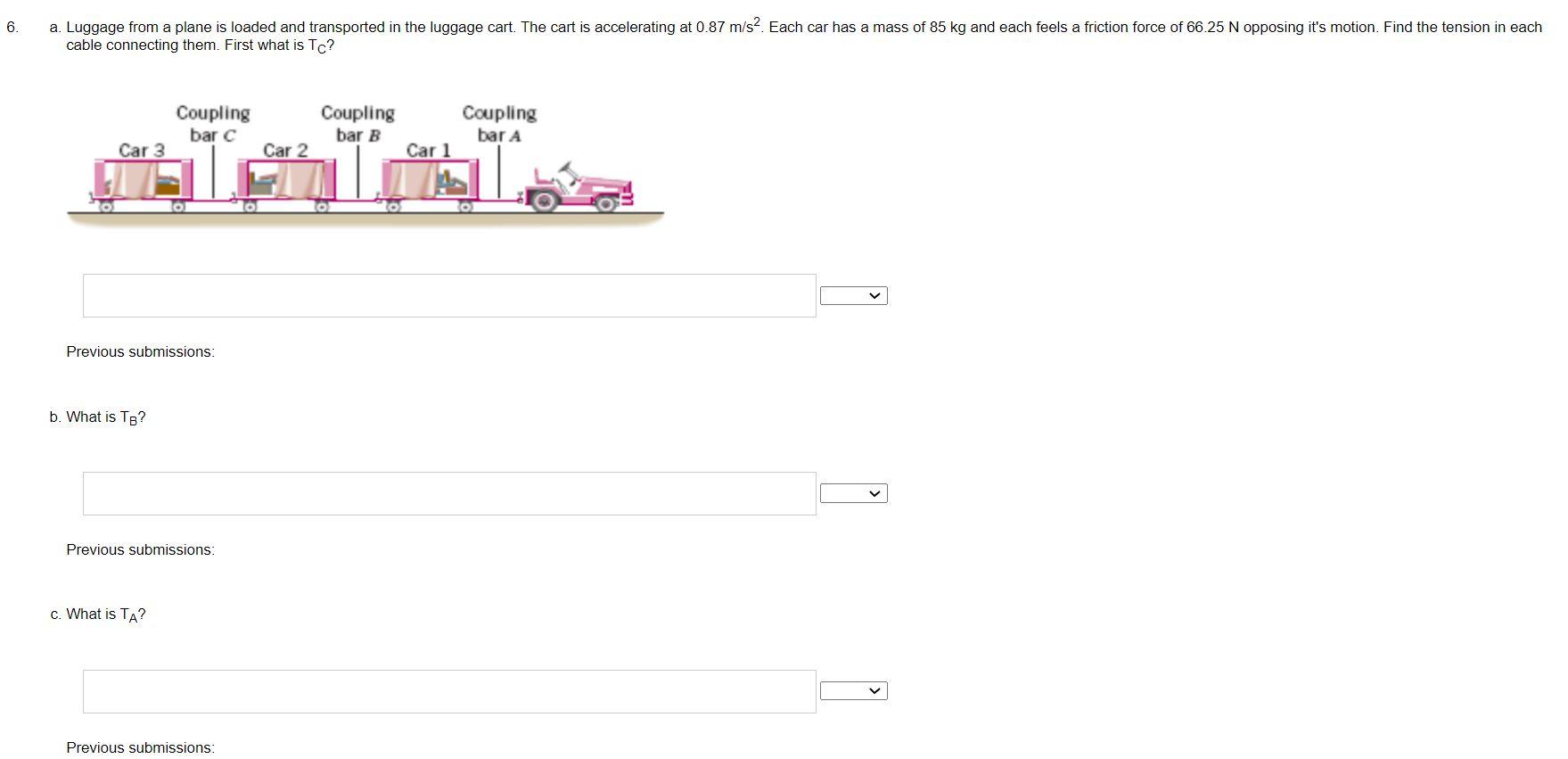 Solved cable connecting them. First what is TC ? Previous | Chegg.com