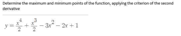 Solved Determine the maximum and minimum points of the | Chegg.com