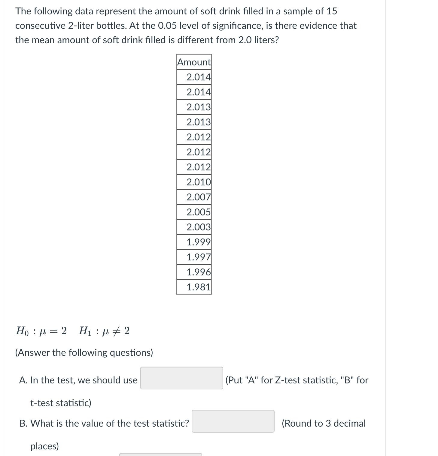 Solved C.What is the p-value? (Round to 3 decimal | Chegg.com