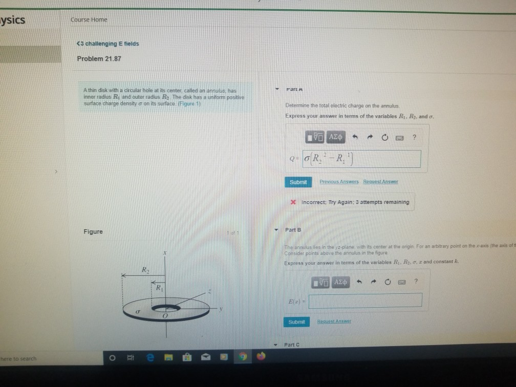 Solved Ysics Course Home 6125