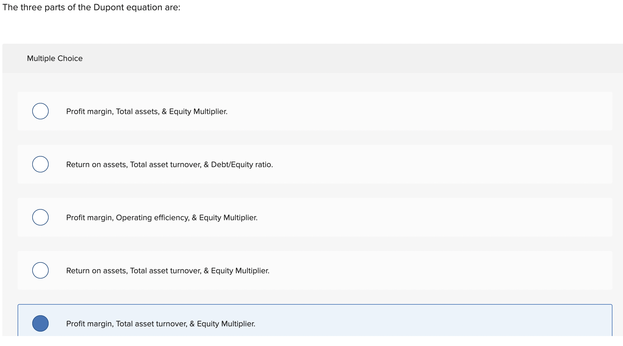 Solved whats the answer and why | Chegg.com