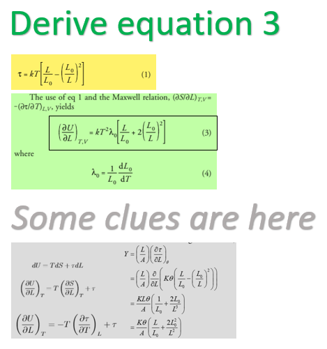 Solved Please, help me with this formula derivation of | Chegg.com Solved Please, help me with this formula derivation of | Chegg.com
