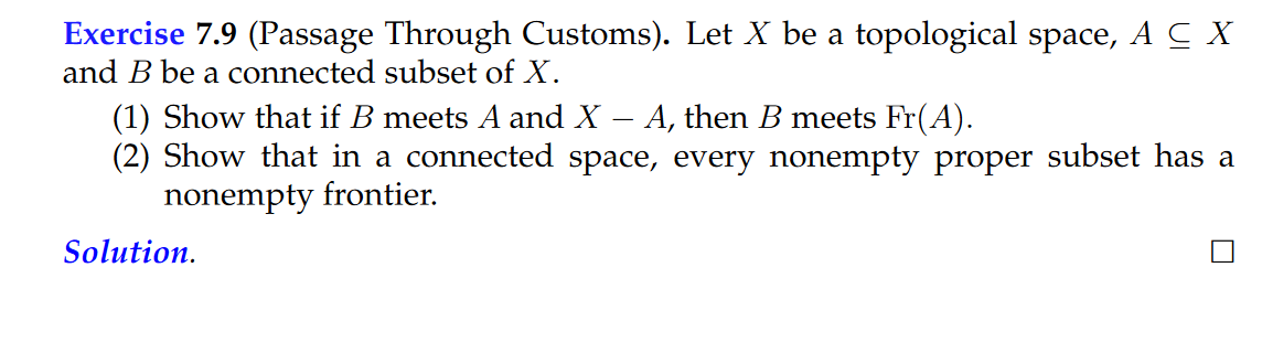 Solved Exercise 7.9 (Passage Through Customs). ﻿Let x ﻿be a | Chegg.com