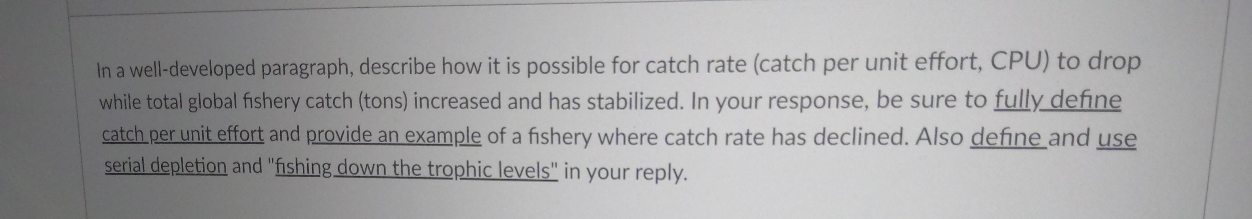 Solved In a well-developed paragraph, describe how it is | Chegg.com