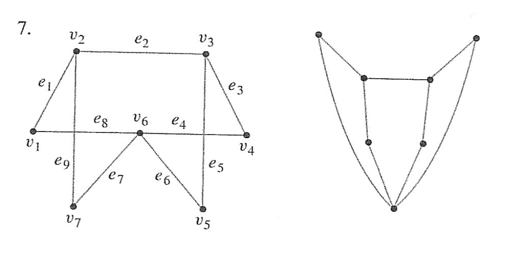 Solved In 1 and 2, graphs are represented by drawings. | Chegg.com