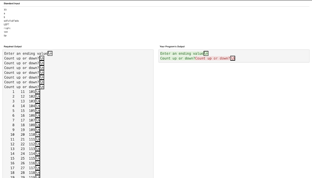 Solved Ask the user for an integer then ask the user if | Chegg.com
