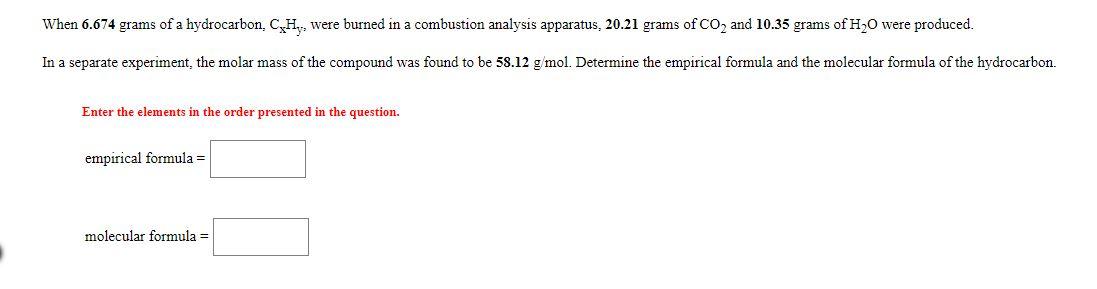 Solved A 7.184 gram sample of an organic compound containing | Chegg.com