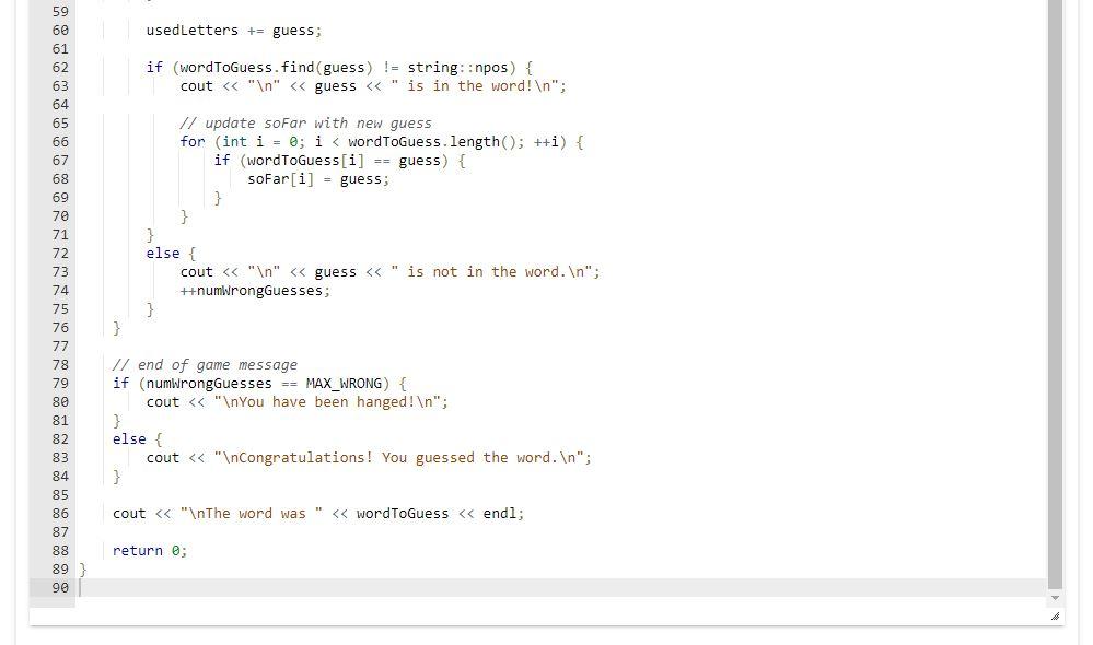 Solved 2.1 Hangman - each theme must be different than | Chegg.com