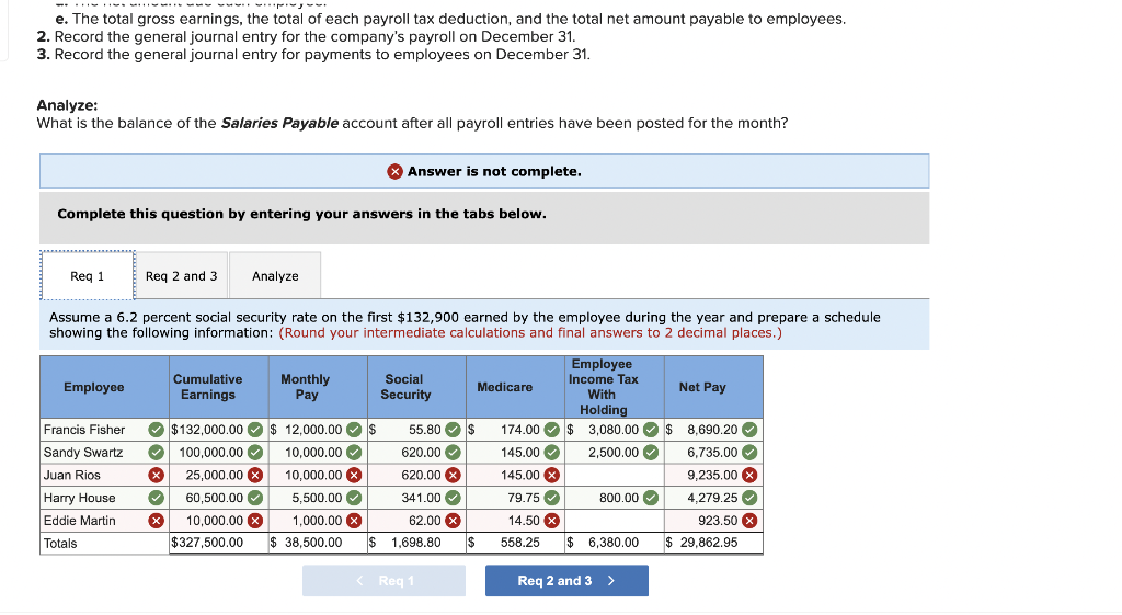 Solved Critical Thinking Problem 10.1 (Static) Payroll | Chegg.com