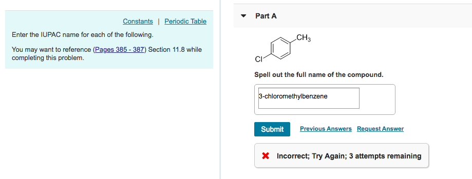 Solved Part A Constants | Periodic Table Enter the IUPAC | Chegg.com