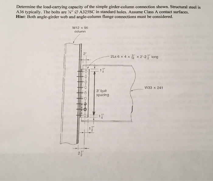 Solved Determine the load-carrying capacity of the simple | Chegg.com