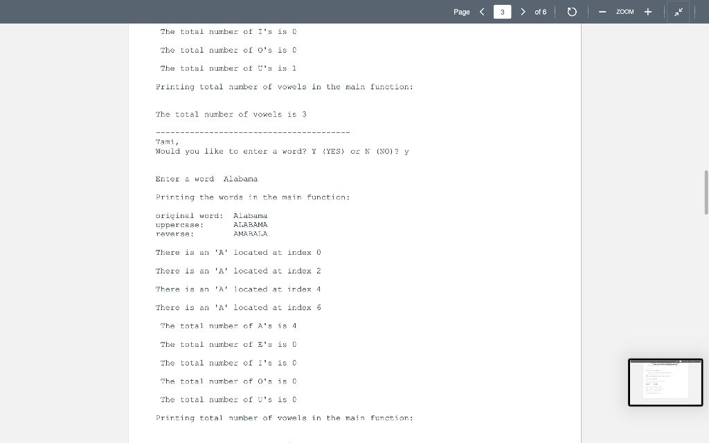 Solved Intro To Programming In C Program 8 Larger Program 7395