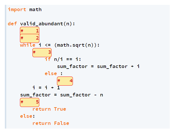 Solved A number n is said to be abundant number if the sum | Chegg.com