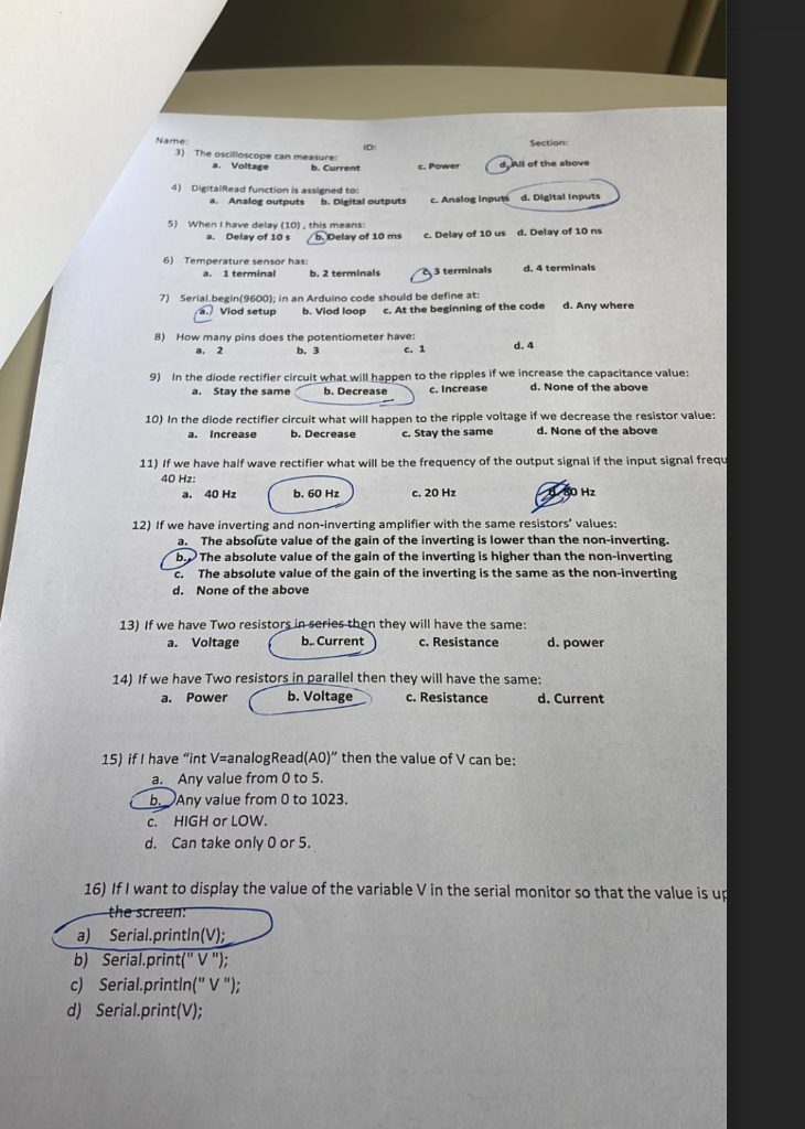 Solved please solve it with out considering that the answers | Chegg.com