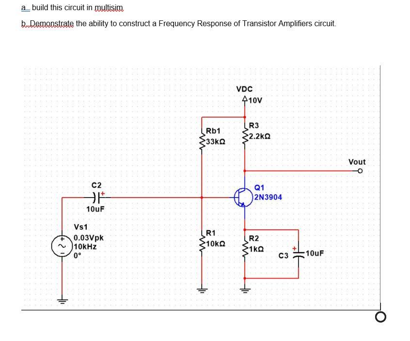 Solved build this circuit in multisim budemonstrate the | Chegg.com