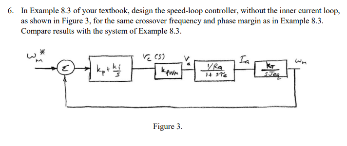 Solved In Example 8.3 of your textbook, design the | Chegg.com