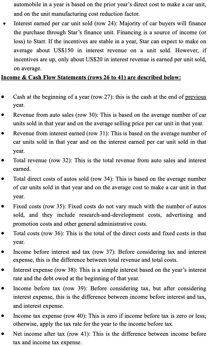 Solved Refer To Table 1 Write The Excel Formula For Eac