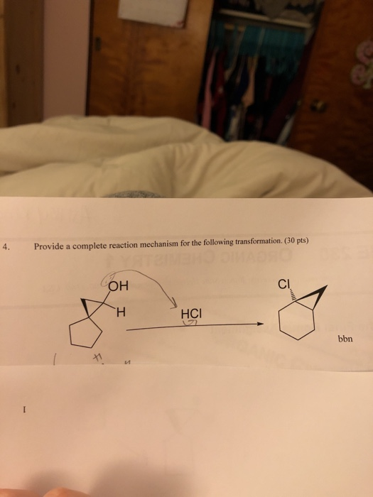 Solved Provide a complete reaction mechanism for the | Chegg.com