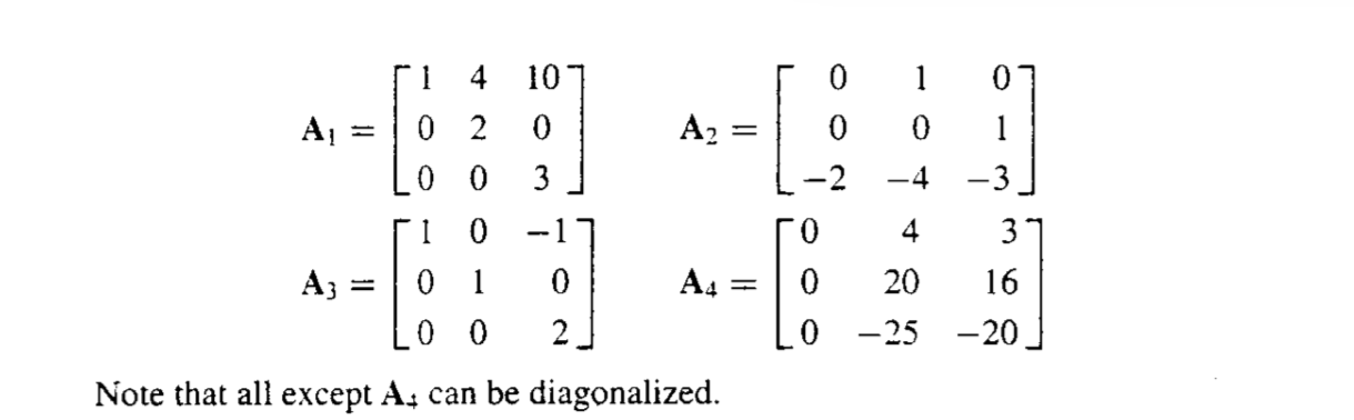 Solved I did not solve these linear algebra questions. | Chegg.com