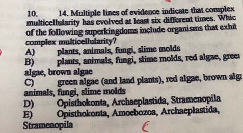 Solved Multiple lines of evidence indicate that complex | Chegg.com