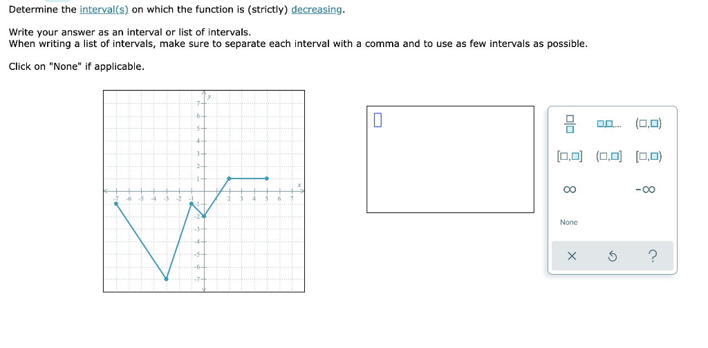 Solved For each function, determine whether it is a | Chegg.com
