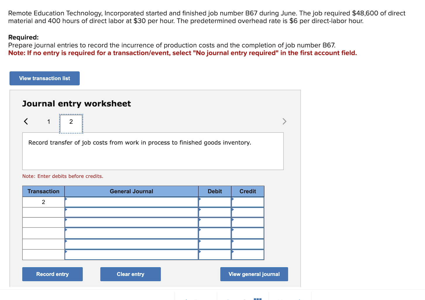 Solved Remote Education Technology, Incorporated started and | Chegg.com
