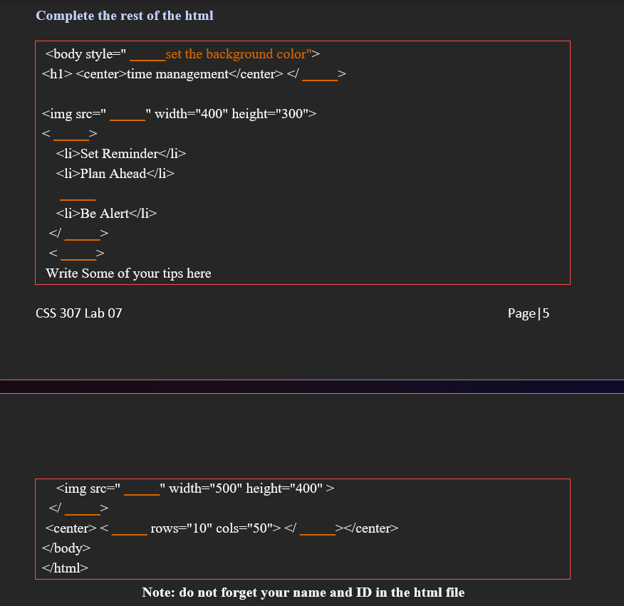 Practice Question 2: using external CSS You have been | Chegg.com