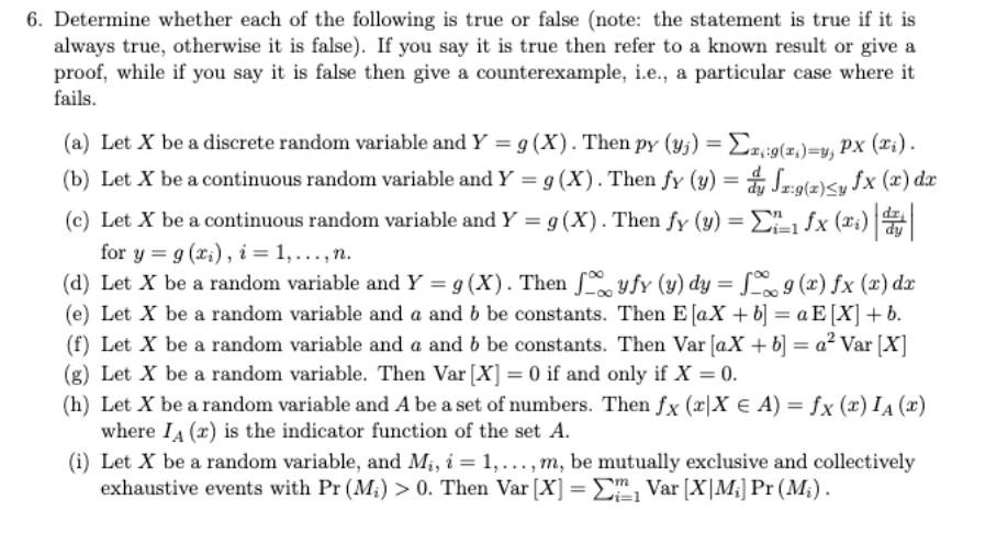 Solved 3. A random variable Y is related to a random | Chegg.com