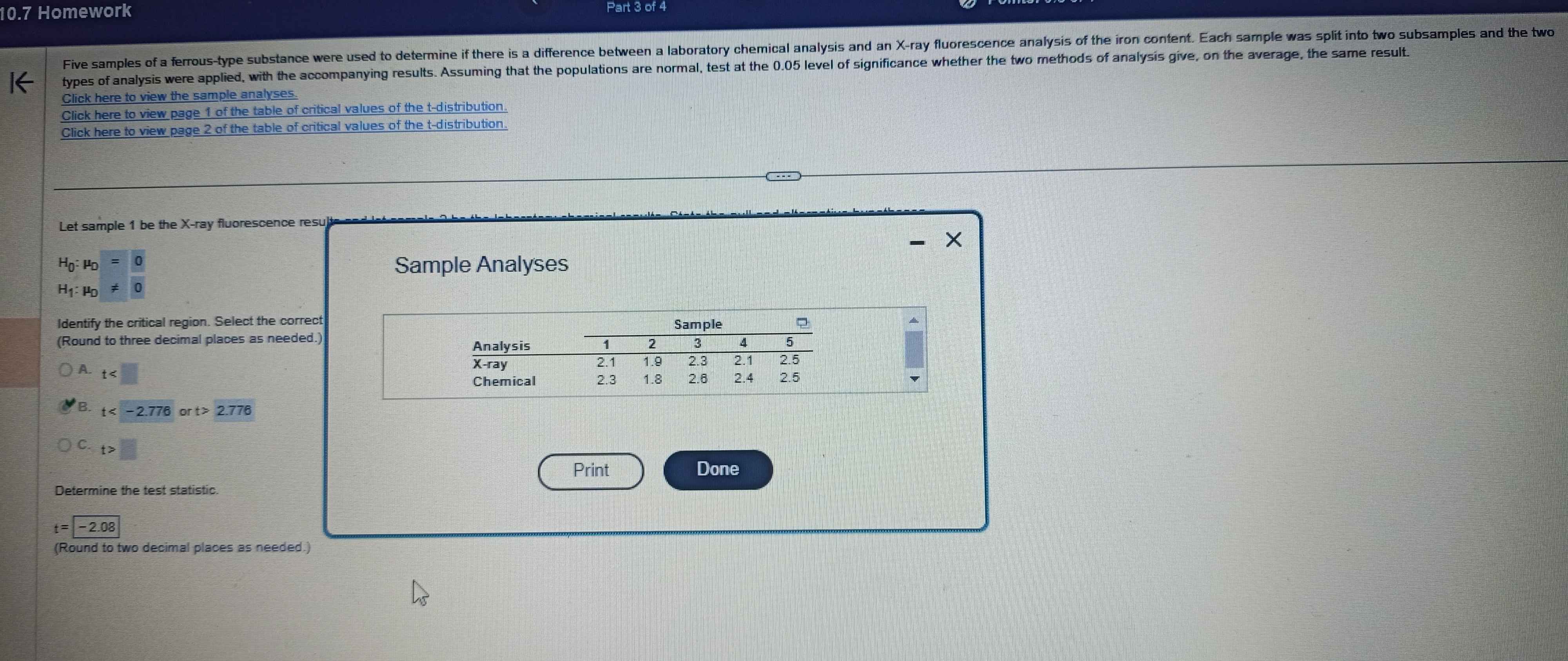 Solved Click here to view the sample analyses Click here to | Chegg.com