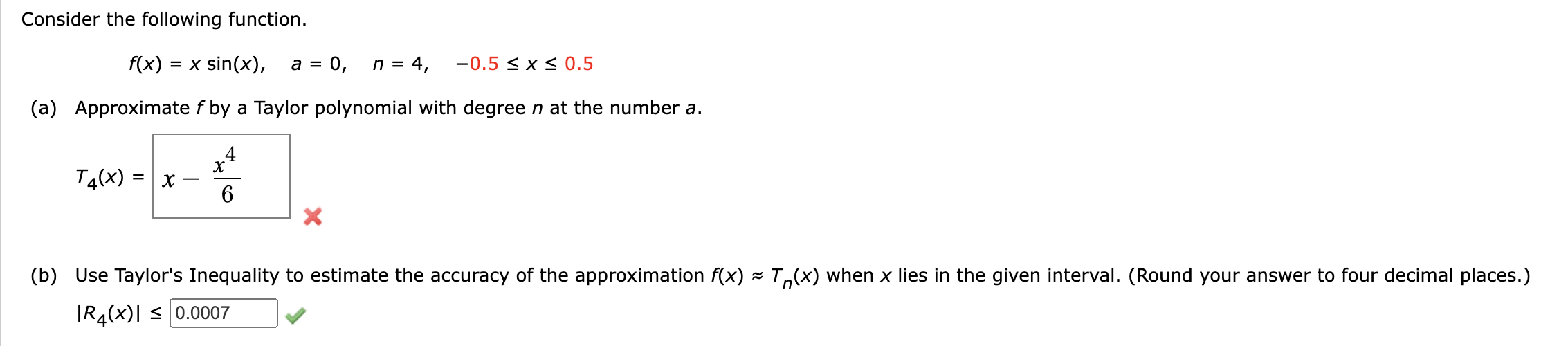 Solved Consider the following function. | Chegg.com