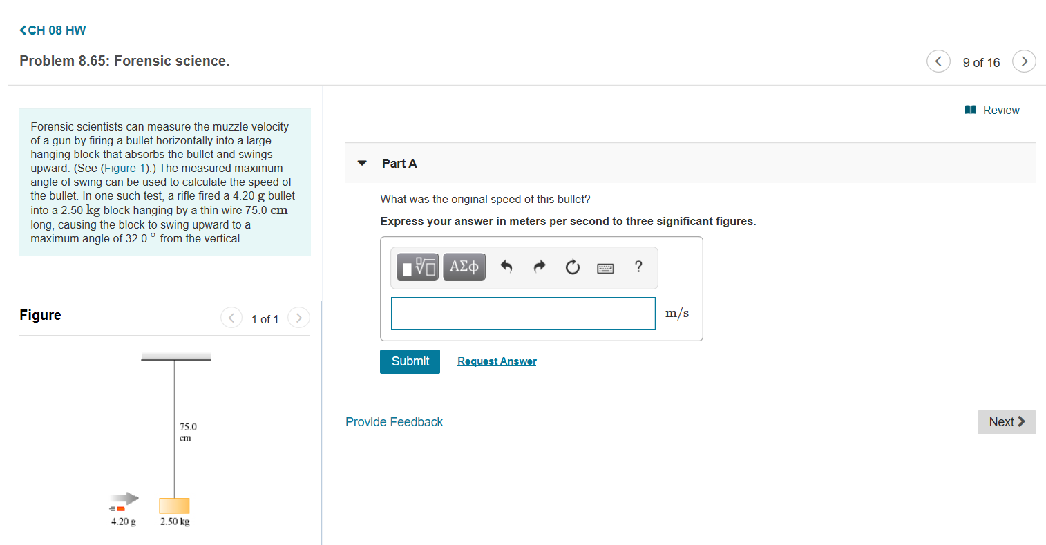 Solved Review Part A Forensic scientists can measure the | Chegg.com