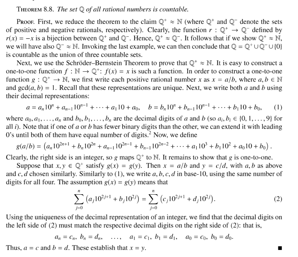 Solved (b) Modify the proof Theorem 8.8 in the course packet | Chegg.com