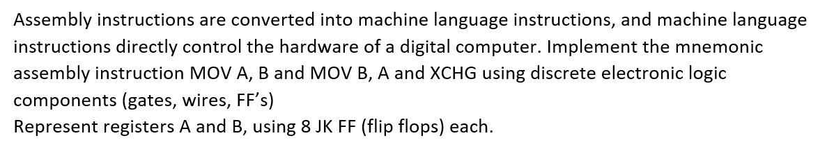 Solved Assembly instructions are converted into machine | Chegg.com