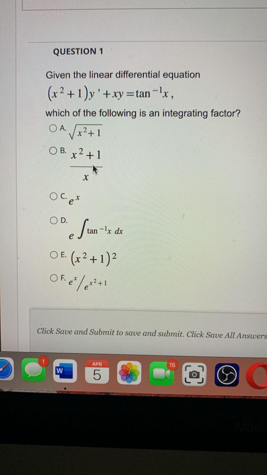 Solved Given the linear differential equation | Chegg.com