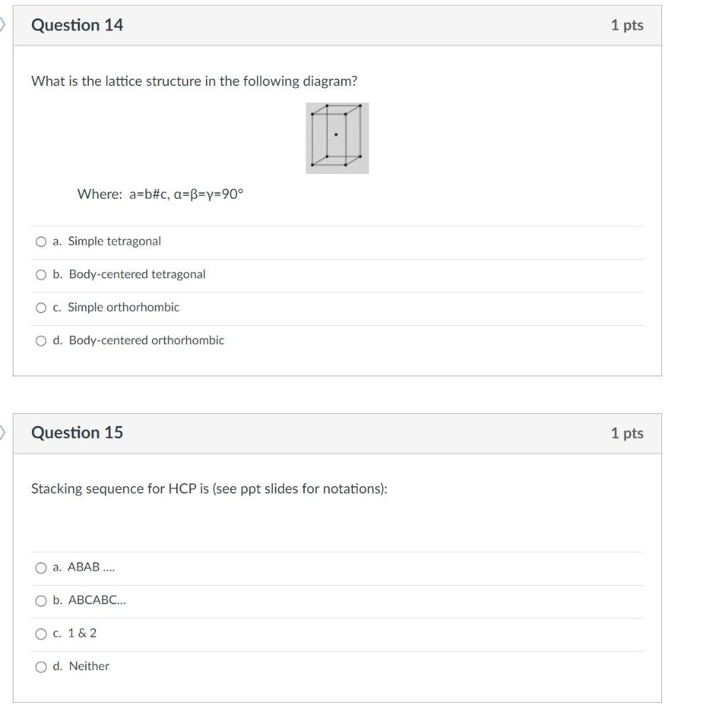 Solved What is the lattice structure in the following | Chegg.com