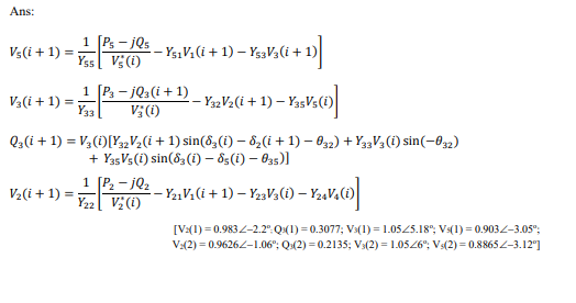 Solved 2) A five bus interconnected transmission network is | Chegg.com