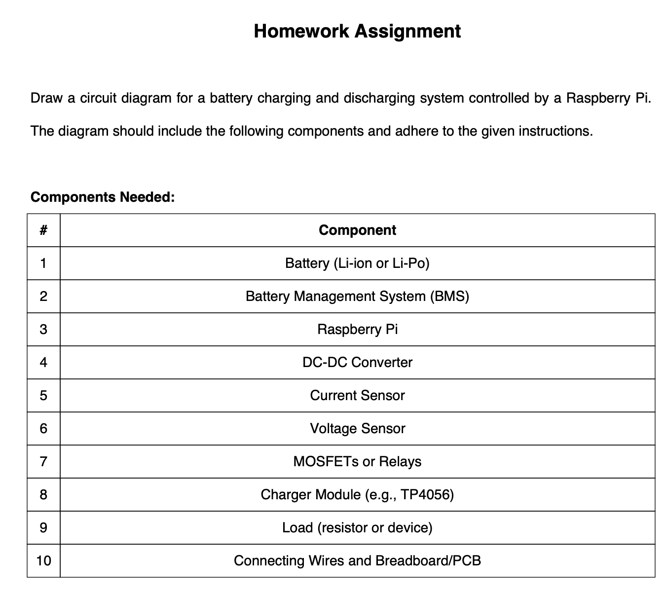 Solved Hi, ﻿i need a circuits diagram with clear instruction | Chegg.com