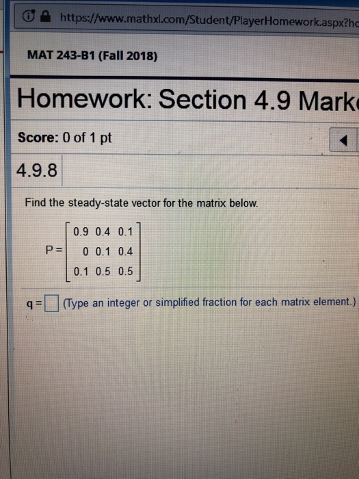 Solved https://www.mathxl.com/Student/PlayerHomework.aspx?ho | Chegg.com