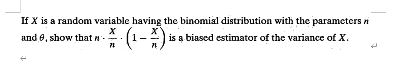 Solved If x ﻿is a random variable having the binomial | Chegg.com