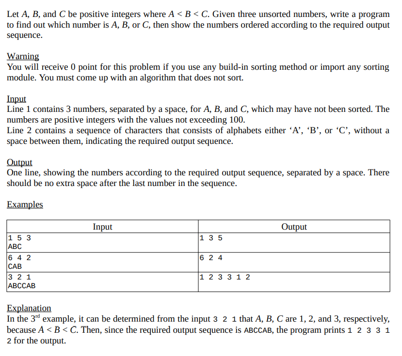 Solved Let A,B, and C be positive integers where A | Chegg.com
